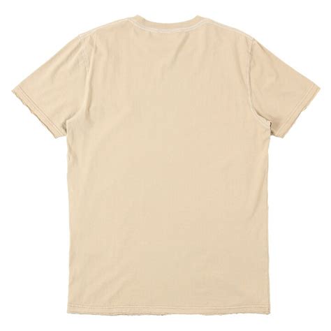 【楽天市場】 Diesel ディーゼル メンズ ウォッシュ加工 カットオフ 切りっぱなし スリムフィット 半袖tシャツ カットソー【t Diegor D3】【サイズm】【ベージュ】die M