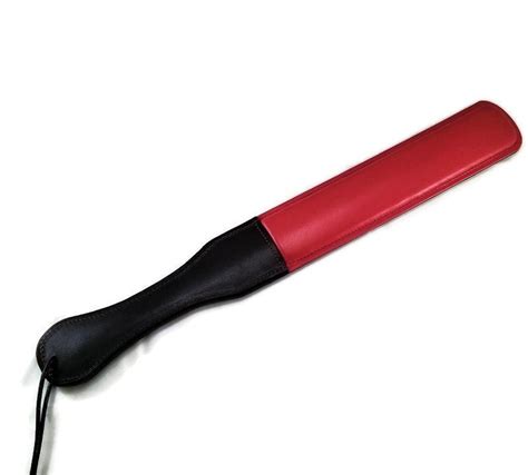 Thuddy And Stingy Spanking Paddle With Padding Dual Sided Paddle Etsy