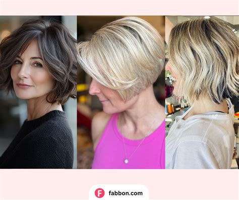 25 Messy Short Hairstyles For Older Women Fabbon