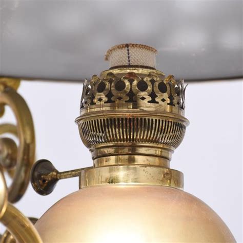 Large Brass Light Fitting Georgian Antiques