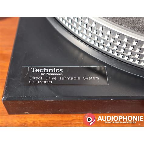 Used Technics SL 2000 Turntables For Sale HifiShark Com