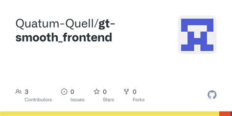 Github Quatum Quell Gt Smooth Frontend