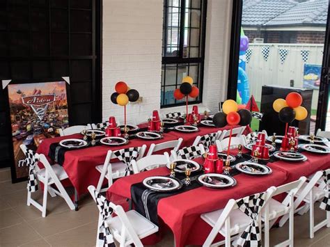 Karas Party Ideas Disney Pixar Cars Birthday Party Karas Party Ideas
