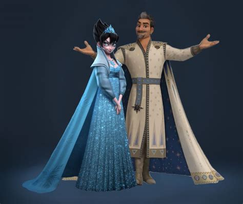 Evil Queen Elsa And King Magnifico Jackson Walker Disney Wishes