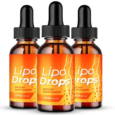 3 Pack Lipodrops Advanced Keto Drops Lipo Drops For Weight Loss