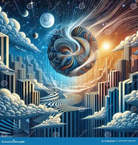 Illusion Of Color Perception Hand Drawn Background Stock Illustration Illustration Of Human