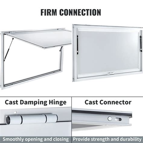 Vevor Concession Window 60 X 36 Inch Concession Stand Serving Window