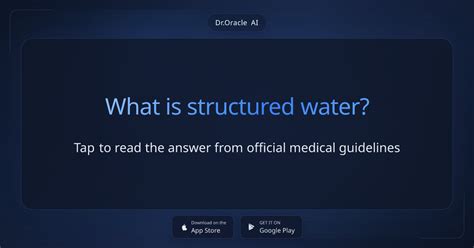 What Is Structured Water