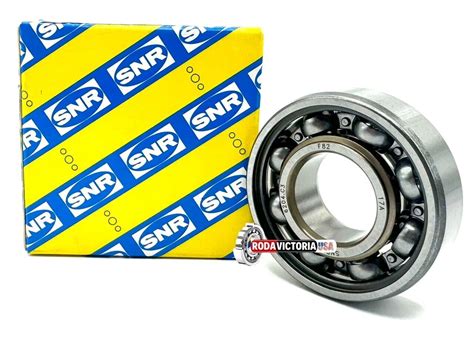 Snr Ntn 6204 C3 Deep Groove Ball Bearing Open No Seals 20x47x14 Mm