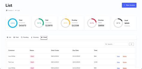 Sampleprojects Nocode Lowcode Invoicemanagement Canonic