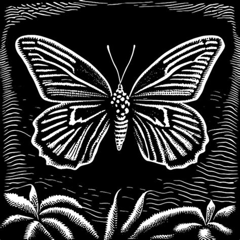 자연 터 일러스트레이션 조각 프리미엄 Ai 생성 벡터