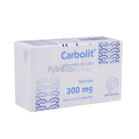 Carbolit Tabs 300Mg C/50 | Fybeca