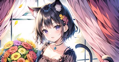 猫耳 猫又少女 やまきたのイラスト Pixiv