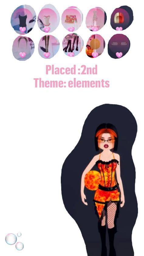 Elements Dress To Impress