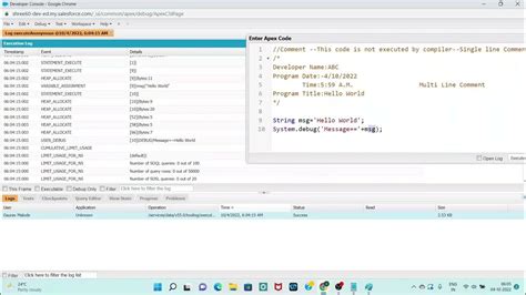 Hindi Salesforce Apex Development Lecture 1 Youtube