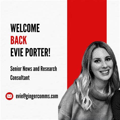 Evie Porter On Linkedin Its Great To Be Back