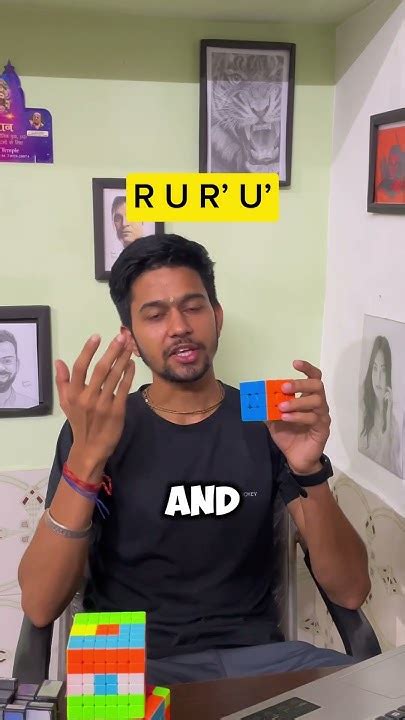 rubik s cube basic algorithm shorts rubikscube vlog youtube