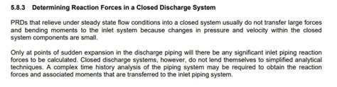 PSV Reaction Forces In A CLOSED System Eng Tips