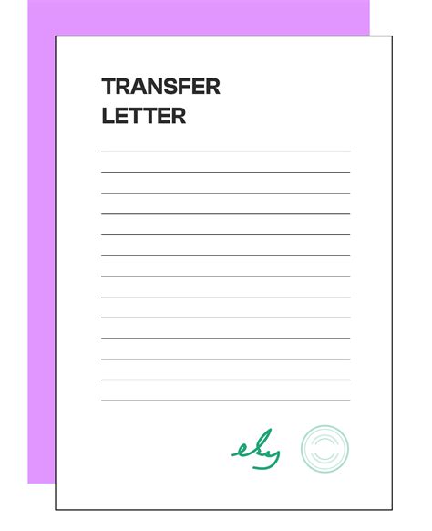 Employee Transfer Letter Format And Generator Hrone