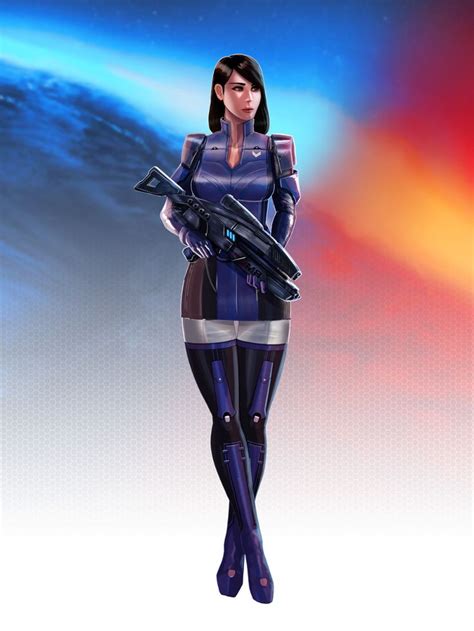 Ashley Williams By Raulovsky On Deviantart Ashley Williams Mass