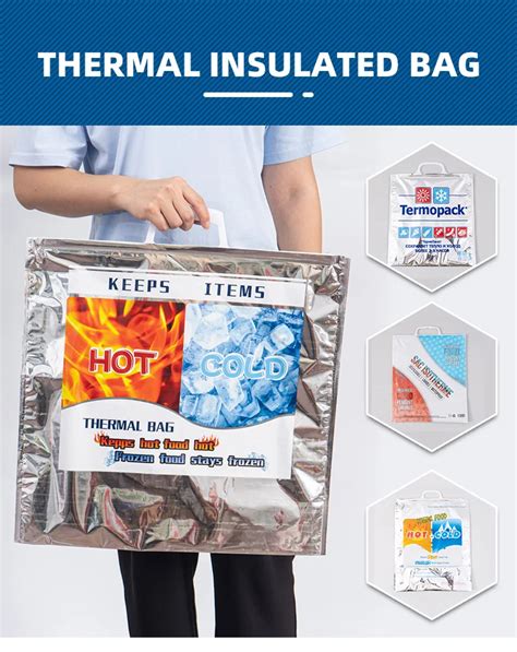 Freezer Bag Wholesale Food Storage Supermarket Temperature Packaging
