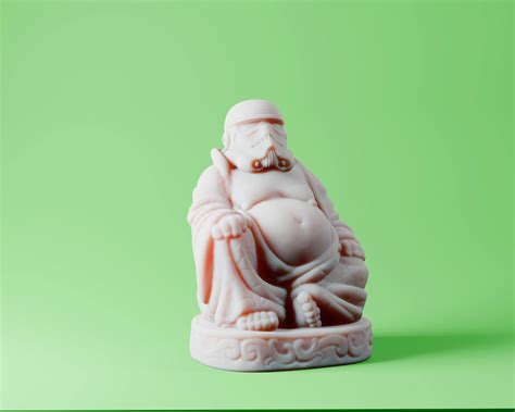 Storm Trooper Buddha Star Wars By Digertorsk Makerworld