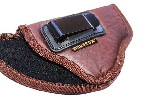Houston Brown Eco Leather Iwb Holster For Raven Mp 25phoenix Hp25a