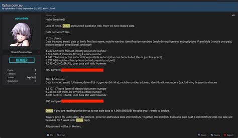 Australian Internet Provider Optus Exposed Customer Data Via API Includes M Users
