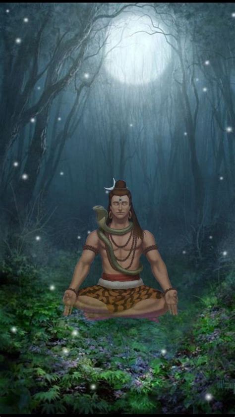 Lord Shiva Tapasya Hd Mobile Walls