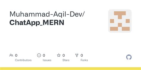 Github Muhammad Aqil Dev Chatapp Mern