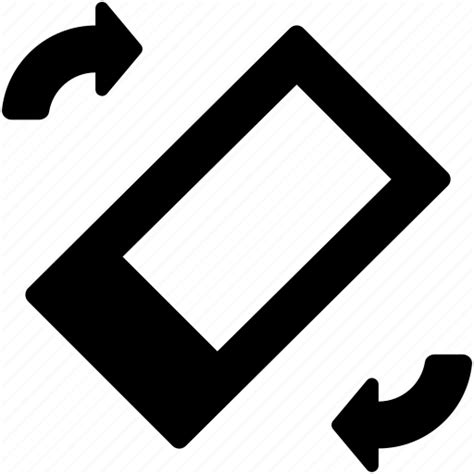 Cell Phone Mobile Screen Orientation Screen Rotation Smartphone Icon Download On Iconfinder