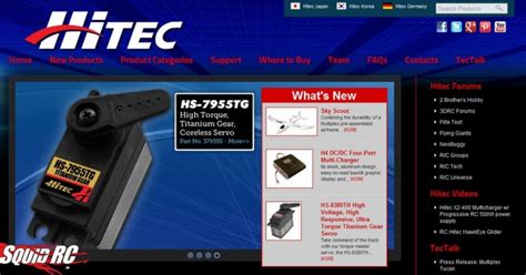 New Website Hitec RCD Big Squid RC RC Car And Truck News Reviews Videos And More