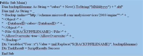 SSIS Operations Taking Backup And Restore Of Database Using SSIS