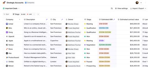 Define Your Data Model Objects Lists And Views Attio Help Center
