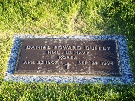 Daniel Edward Duffey Jr 1907 1994 Find A Grave Memorial