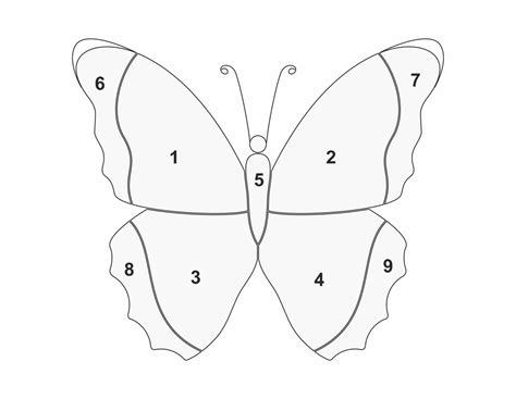 Butterfly Stained Glass Digital Pattern Printable Digital Pdf File