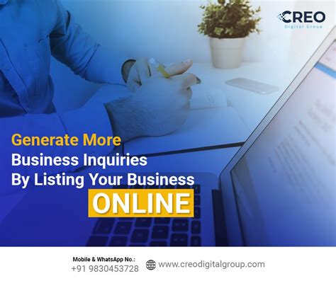 Creo Digital Group On Linkedin Boost Up Your Sales Globally By Generating More Inquiries Form
