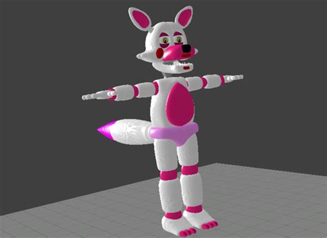 Mangle Model By Me In Sfm By Insanityanimations On Deviantart