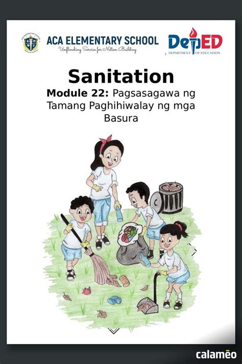 Pagsasagawa Ng Tamang Paghihiwalay Ng Mga Basura Jocita Garcia