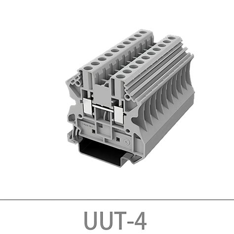 Phoenix Contact Ut 4sqmm Screw Type Din Rail Terminals Push In Terminal Block And Feed Through