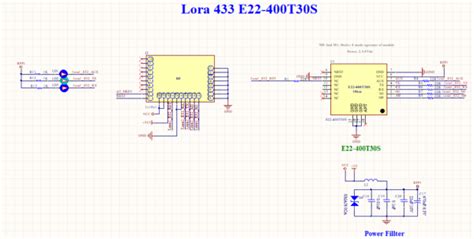 Module Lora E T S DTX UART mhz km Điện Tử Xanh Fun And Happy