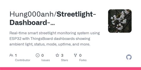 GitHub Hung000anh Streetlight Dashboard Monitoring ESP32 Real Time Smart Streetlight