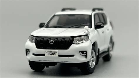 토요타 랜드크루저 프라도 4세대 후기형2017 화이트 Gcd 164 다이캐스트 자동차 모형 Youtube