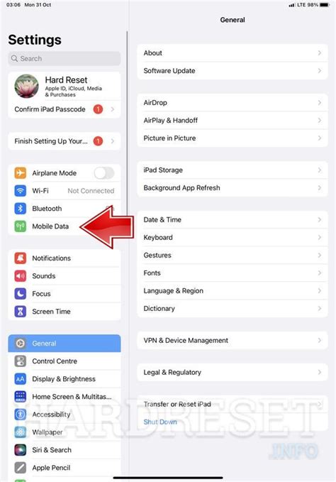 How To Turn On And Turn Off Data Roaming On APPLE IPad 2022 Wi Fi Cellular HardReset Info