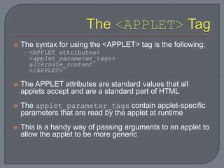Applet Life Cycle PPT