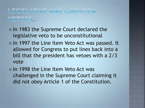 Ppt Congress And The President Powerpoint Presentation Free Download