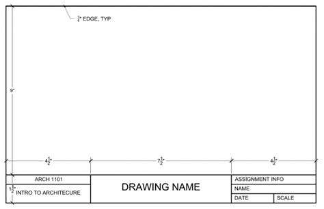 Free Autocad Title Block Template At Viinellieblog Blog