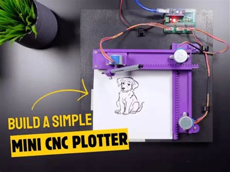 Mini Cnc Plotter Kit 3d Printed Parts Only Autobotix