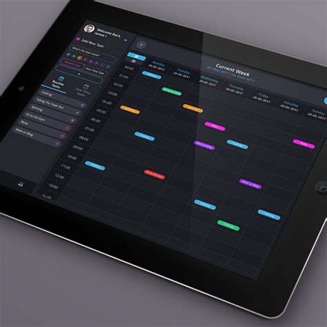 Designs Ipad Weekly Planner Ux Ui App Design Contest