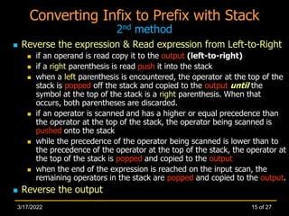 Applications Of Stack PPT